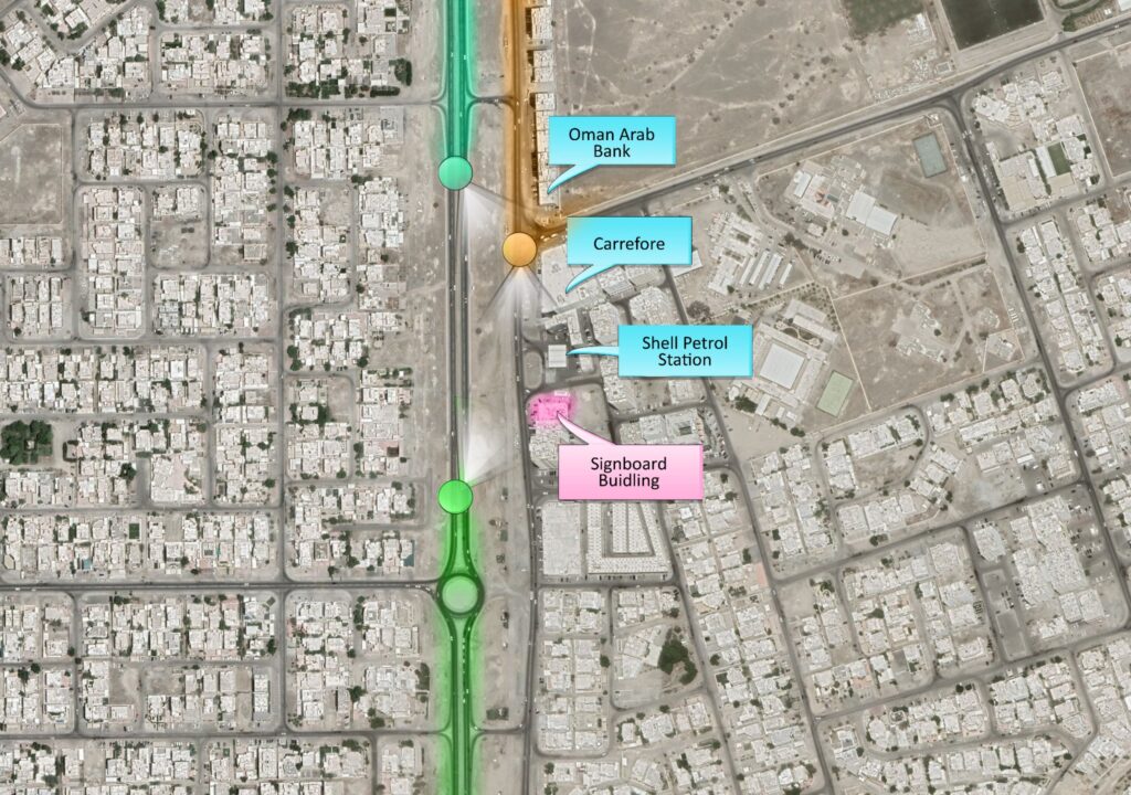 Al Hail South- Billboard – Signboard – Etqan Design and Investment